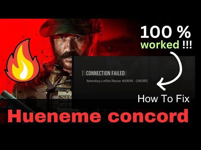 HUENEME-CONCORD error in Modern Warfare 3: Potential fix, reasons, and more