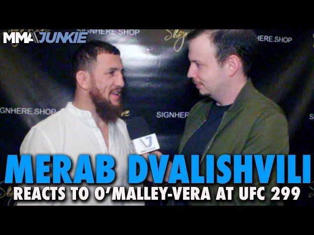 "I will trade you the jacket" - Merab Dvalishvili hilariously compares ...