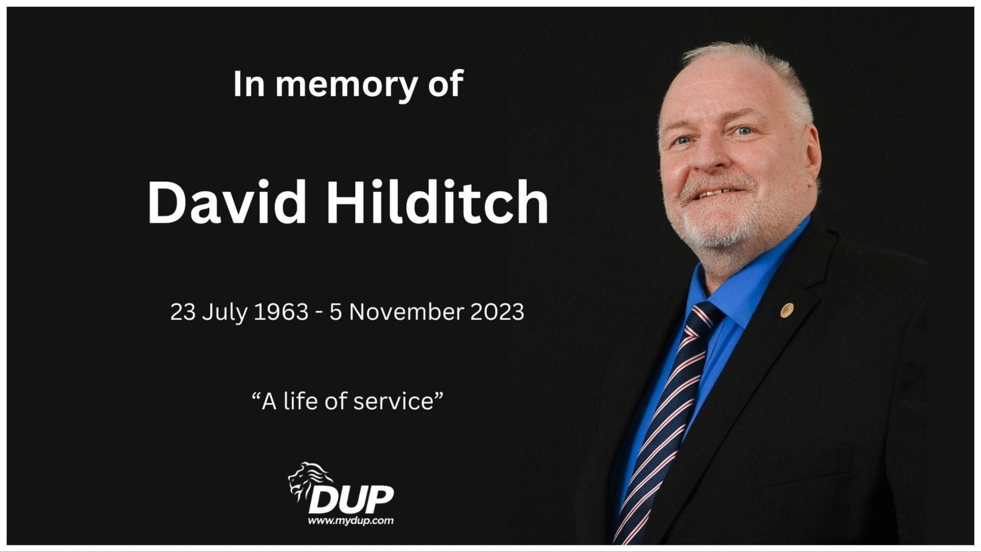 David Hilditch: How did David Hilditch die? Tributes pour in as former ...