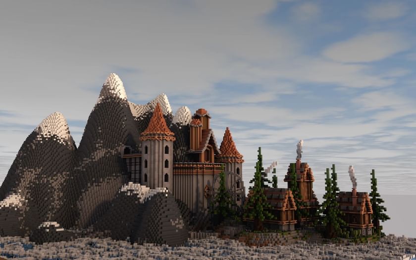 10 best Minecraft fantasy castle designs
