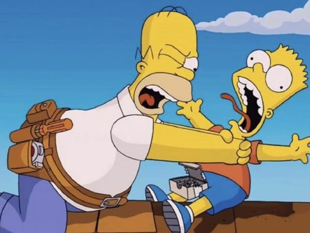 Is Homer's Bart-strangling gag coming to an end? The Simpsons creator ...