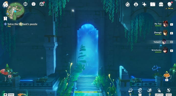 Genshin Impact Orthant's puzzle solution for Cupid's Lover quest