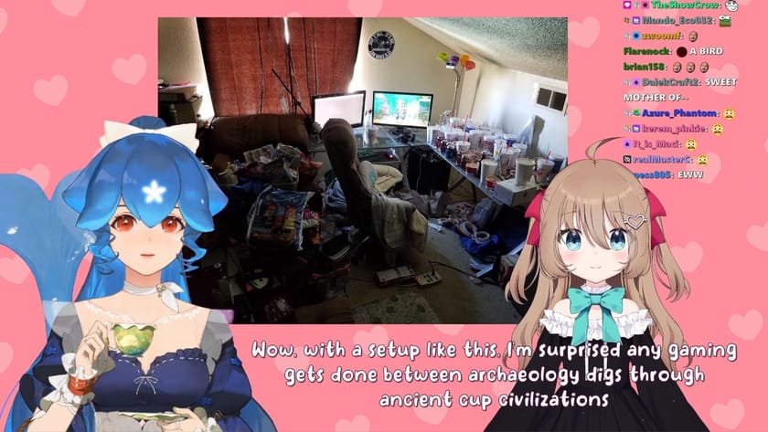 "What's with the blanket fort aesthetic?" - AI Twitch streamer Neuro ...