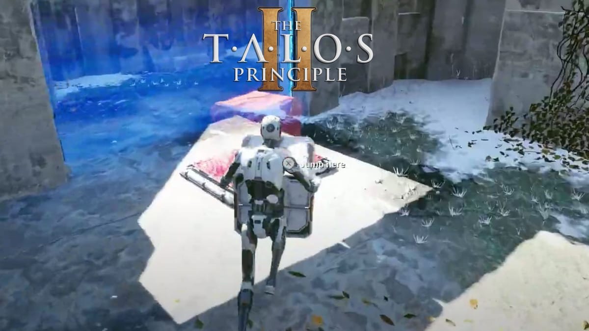 The Talos Principle 2 Crossing guide (Flooded Valley puzzle 3)