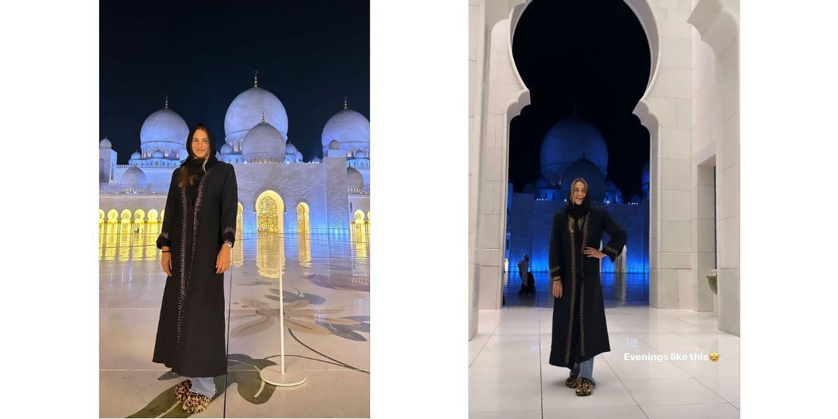 Aryna Sabalenka visits UAE’s iconic Sheikh Zayed Grand Mosque in ...