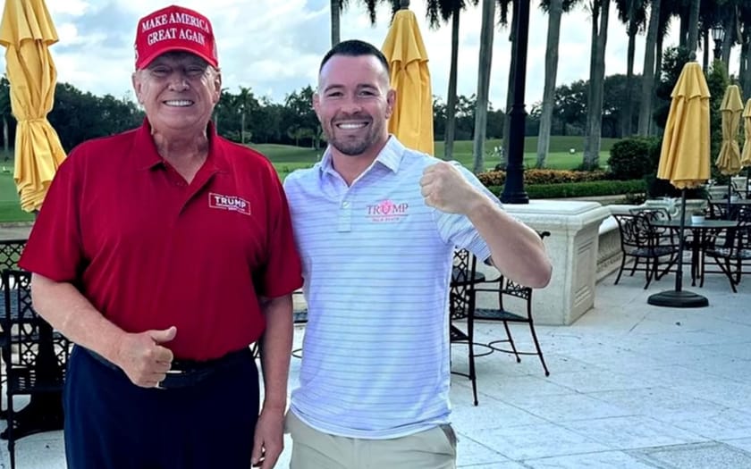 Colby Covington: “We will make our walk” - Former President Donald ...
