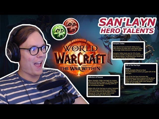 Hero Talent: All World of Warcraft The War Within Hero Talents revealed ...