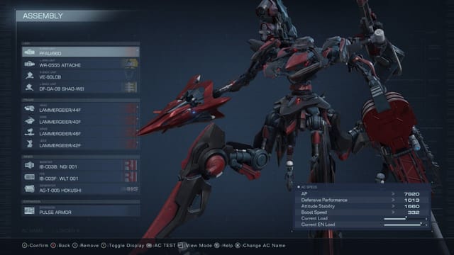 Armored Core 6 update 1.05: How to get the new frame parts and weapons