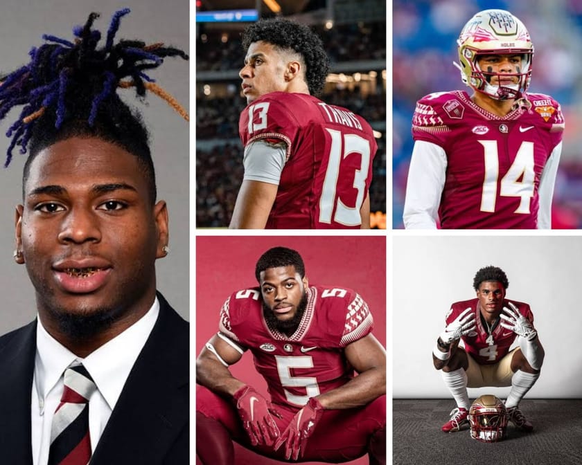 Top 5 Players with the highest NIL Valuation in Florida State ft ...