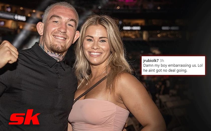 Paige VanZant and Austin Vanderford's X-mas post in hilarious matching ...