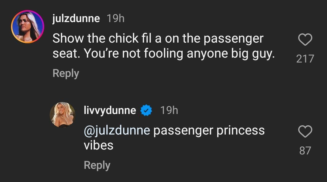 "You’re not fooling anyone" - Olivia Dunne's latest Instagram post has ...