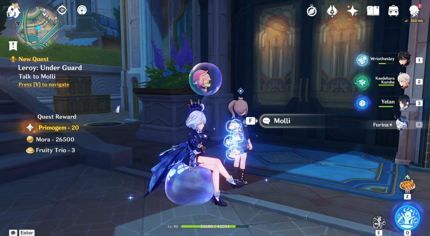 Genshin Impact Leroy quest chain guide