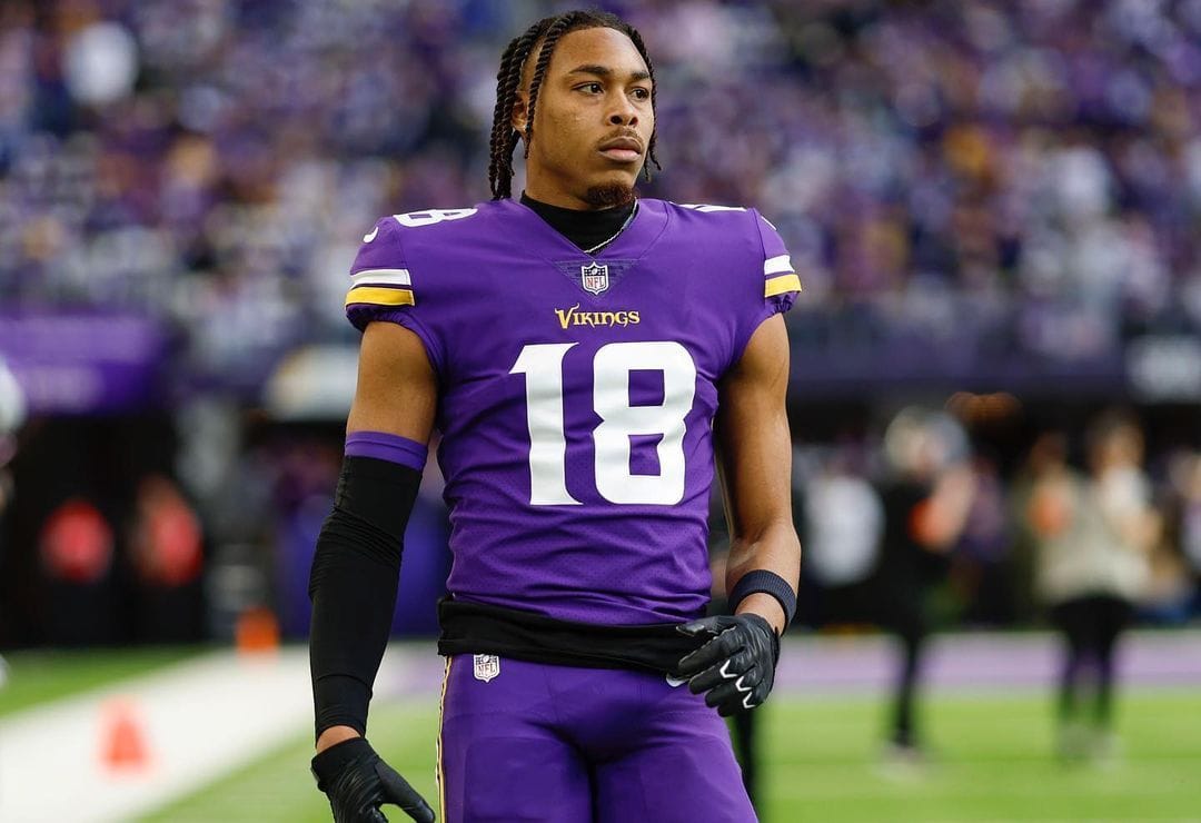 What is Justin Jefferson's 40 time?