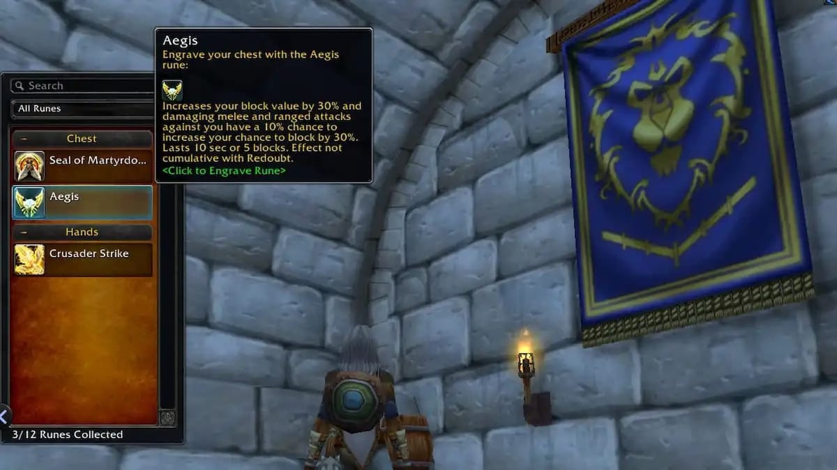 5 best Paladin Runes in World of Warcraft Season of Discovery