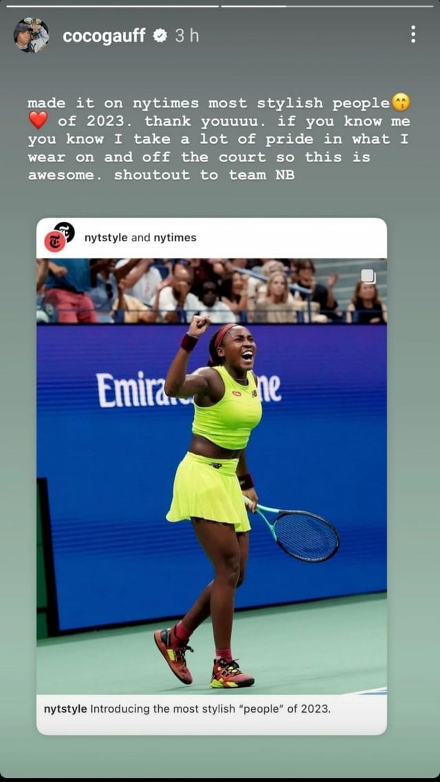 "Loved being your reindeer" - Coco Gauff kicks off her Christmas festivities with a 'Secret ...