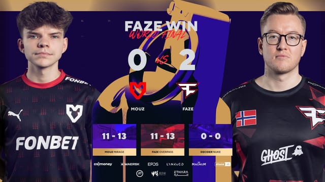Team Vitality vs FaZe Clan - CS2 Blast Premier World Final 2023 grand finals: Prediction ...