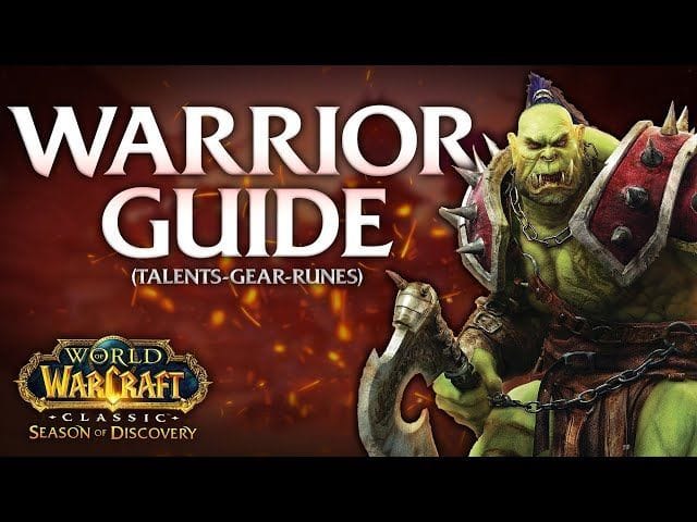 WoW Classic Season of Discovery: All Warrior Runes and where to find them