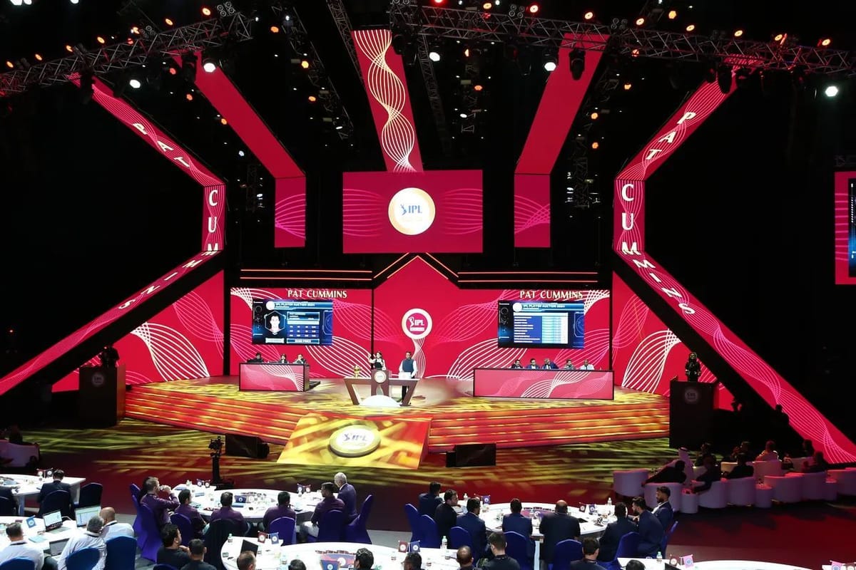 How much money did each franchise spend at the IPL 2024 auction?