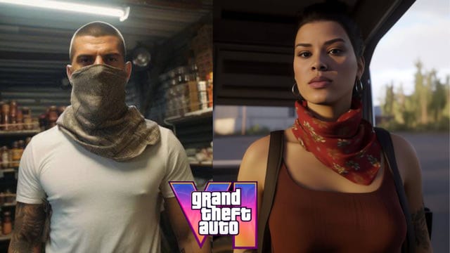 GTA 6 characters Jason and Lucia recreated by AI stun fans with ...