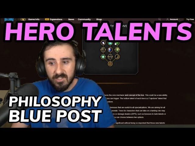 World of Warcraft: War Within Hero Talents explained