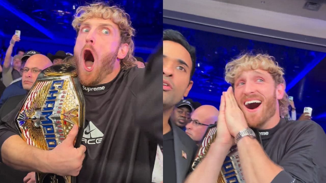 [WATCH] Logan Paul's four-word reaction to Jake Paul's one-punch KO victory