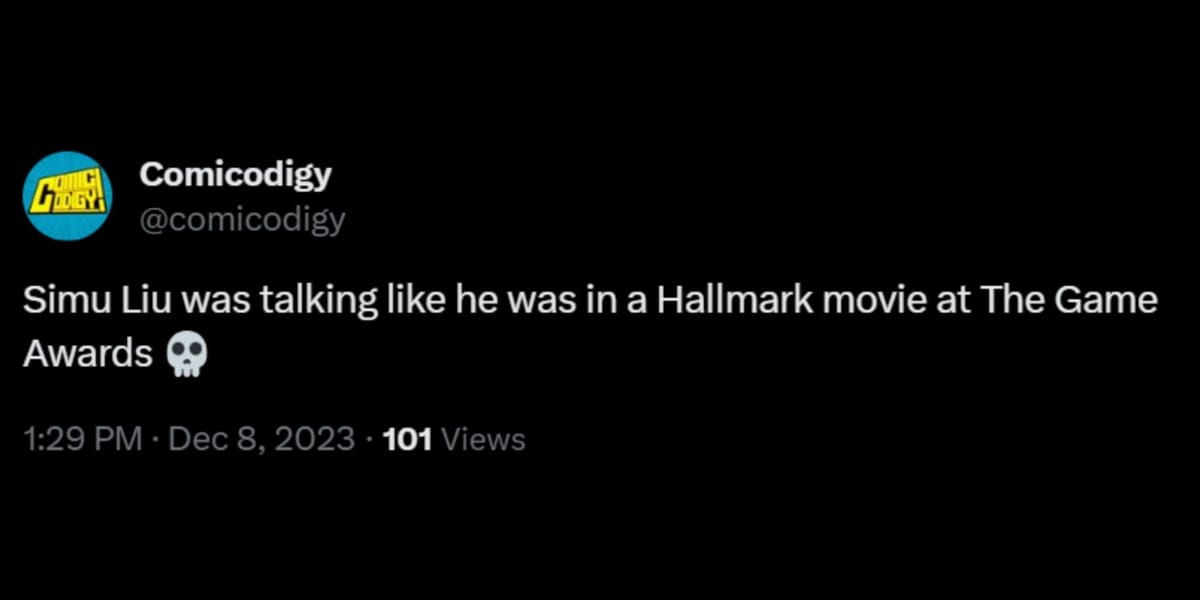 Simu Liu: "Zero rizz": Simu Liu memes erupt as awkward Game Awards 2023 ...