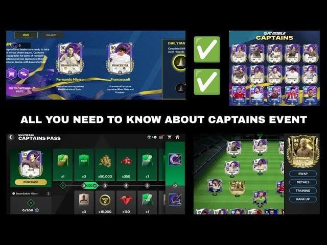 FC Mobile Captains Pass: Rewards, price, and more