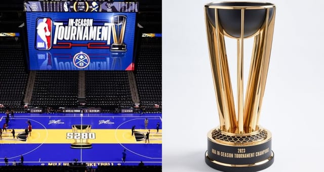 Who designed the NBA Cup trophy for In-Season Tournament Winners ...