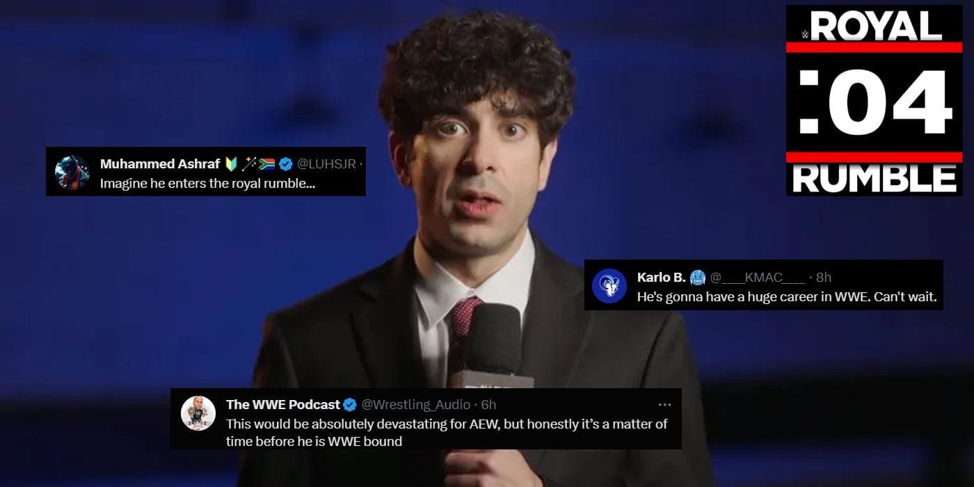 "Imagine if he enters the Royal Rumble" - Fans react after top AEW star ...