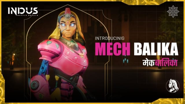 Indus Mobile reveals new hero "Mech Balika" in December update