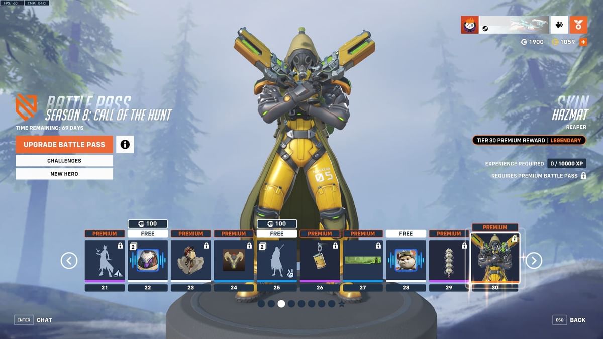Overwatch 2 Season 8: All Battle Pass tiers and rewards