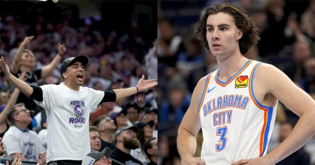 Sacramento Kings' crowd unleashes scorn as every Josh Giddey touch is ...