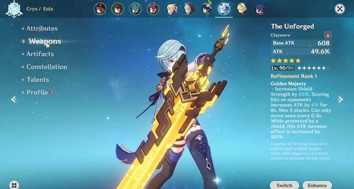 Genshin Impact Navia build guide: Best artifacts, weapons, team comps, and more