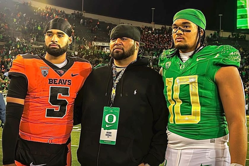 Who are Matayo Uiagalelei’s parents?