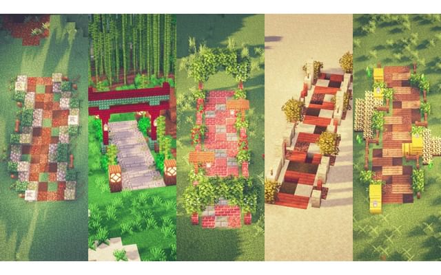 10 best Minecraft path designs