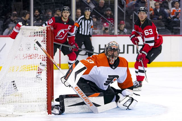 What happened to Samuel Ersson? Why did Philadelphia Flyers goalie exit ...