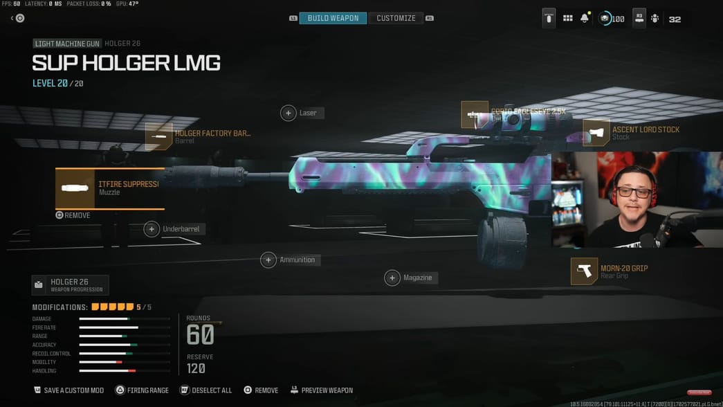 Best Holger 26 loadout in Warzone (Season 5): Attachments, class setup ...