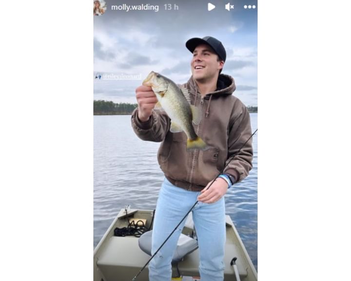 Notre Dame: Notre Dame QB Riley Leonard spends a fun day of fishing ...