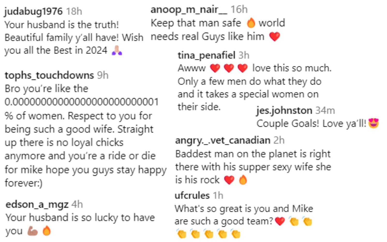 Mike Perry wife: "Your husband is so lucky" - Mike Perry's wife Latory ...