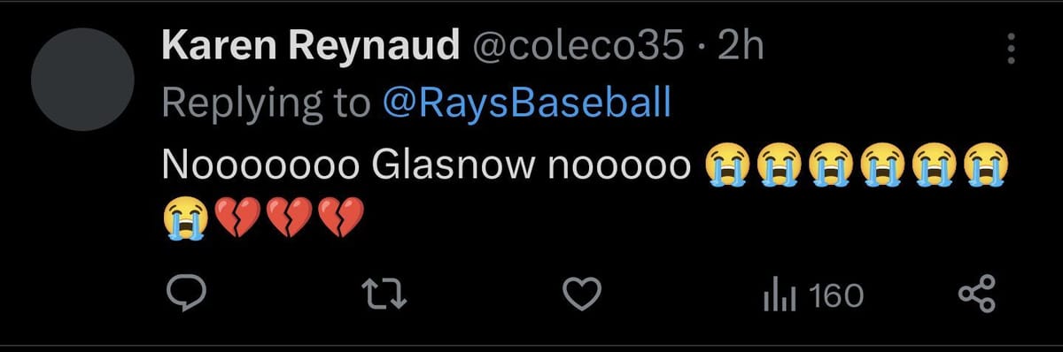 Rays fans distraught as team says goodbye to Tyler Glasnow: "Hardest ...