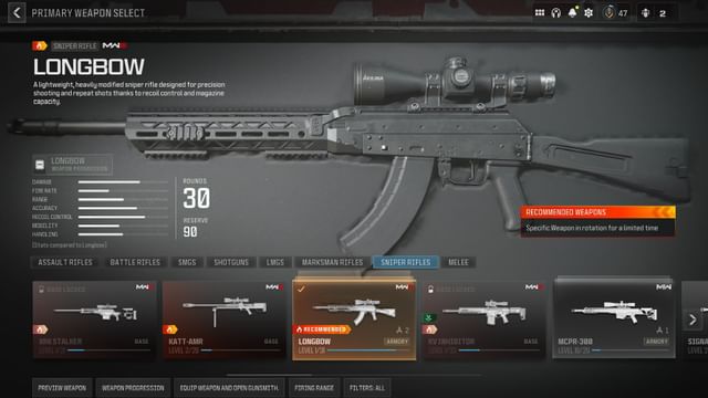 Best Longbow loadout in Warzone Season 2 Reloaded: Attachments, class ...