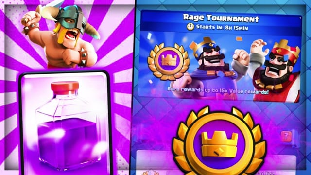 5 best Clash Royale decks to use in the Rage Tournament