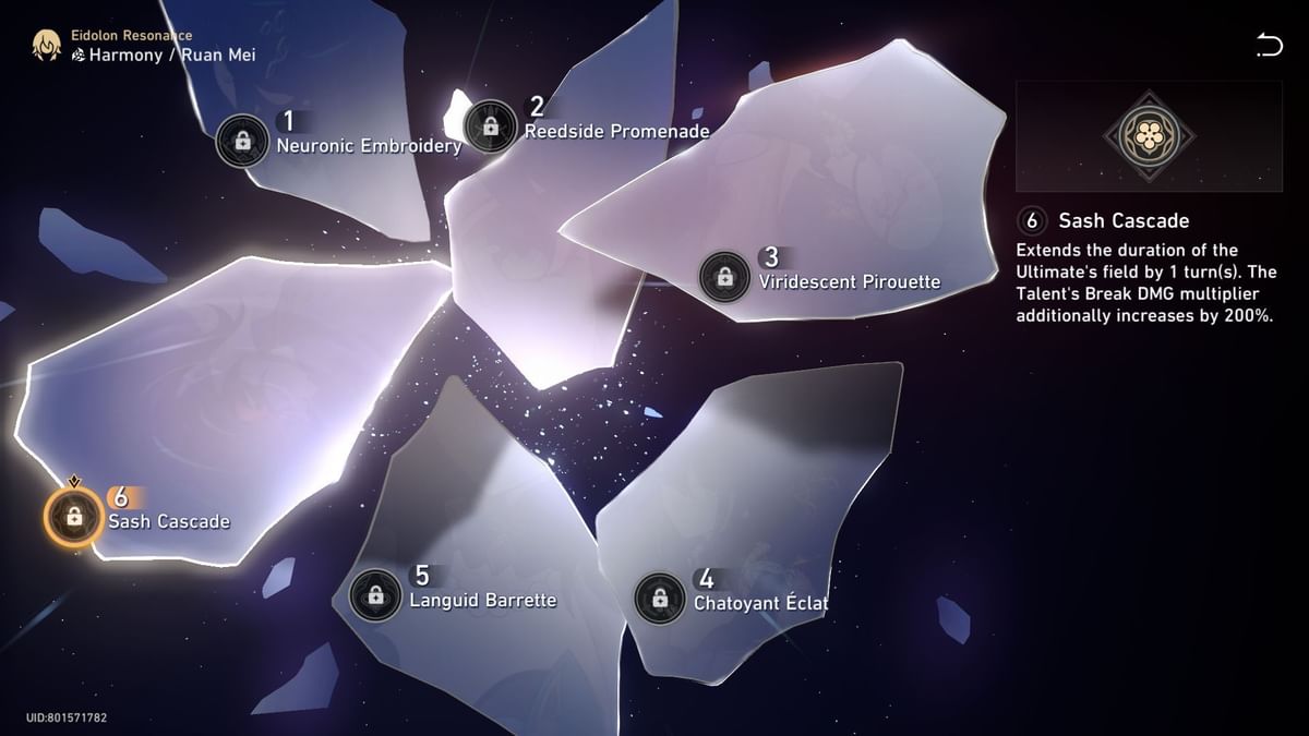 Honkai Star Rail Ruan Mei kit, ability, and role explained