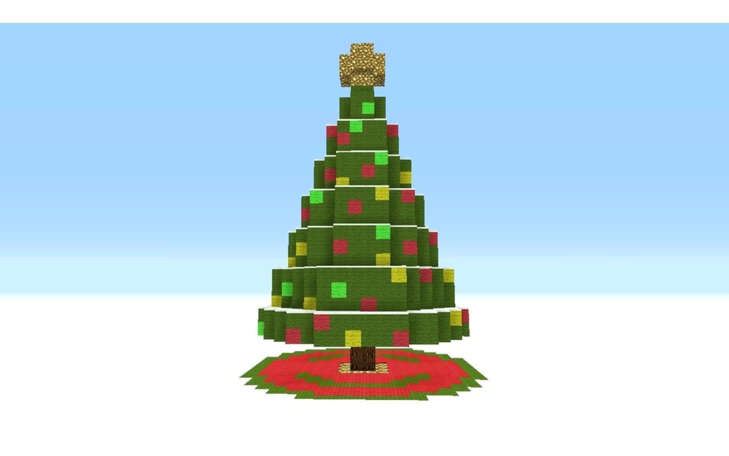 10 best Minecraft Christmas tree designs