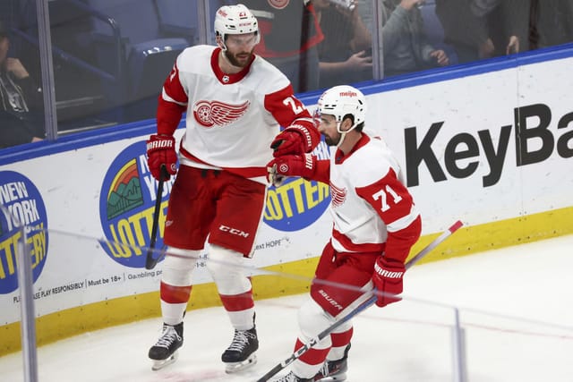"Massive W" - NHL fans react to encouraging Dylan Larkin injury update ...