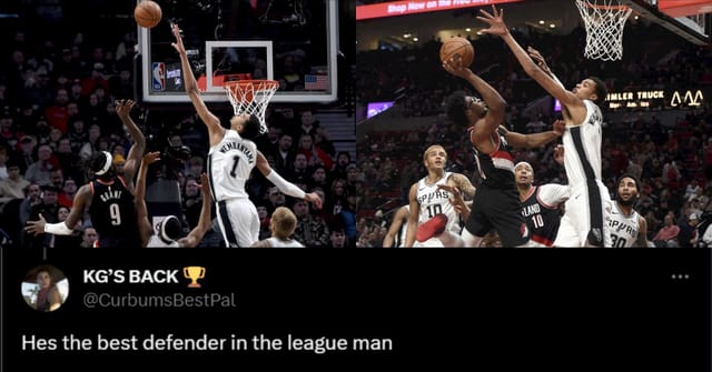 "Best defender in the league": NBA fans awestruck by Victor Wembanyama ...