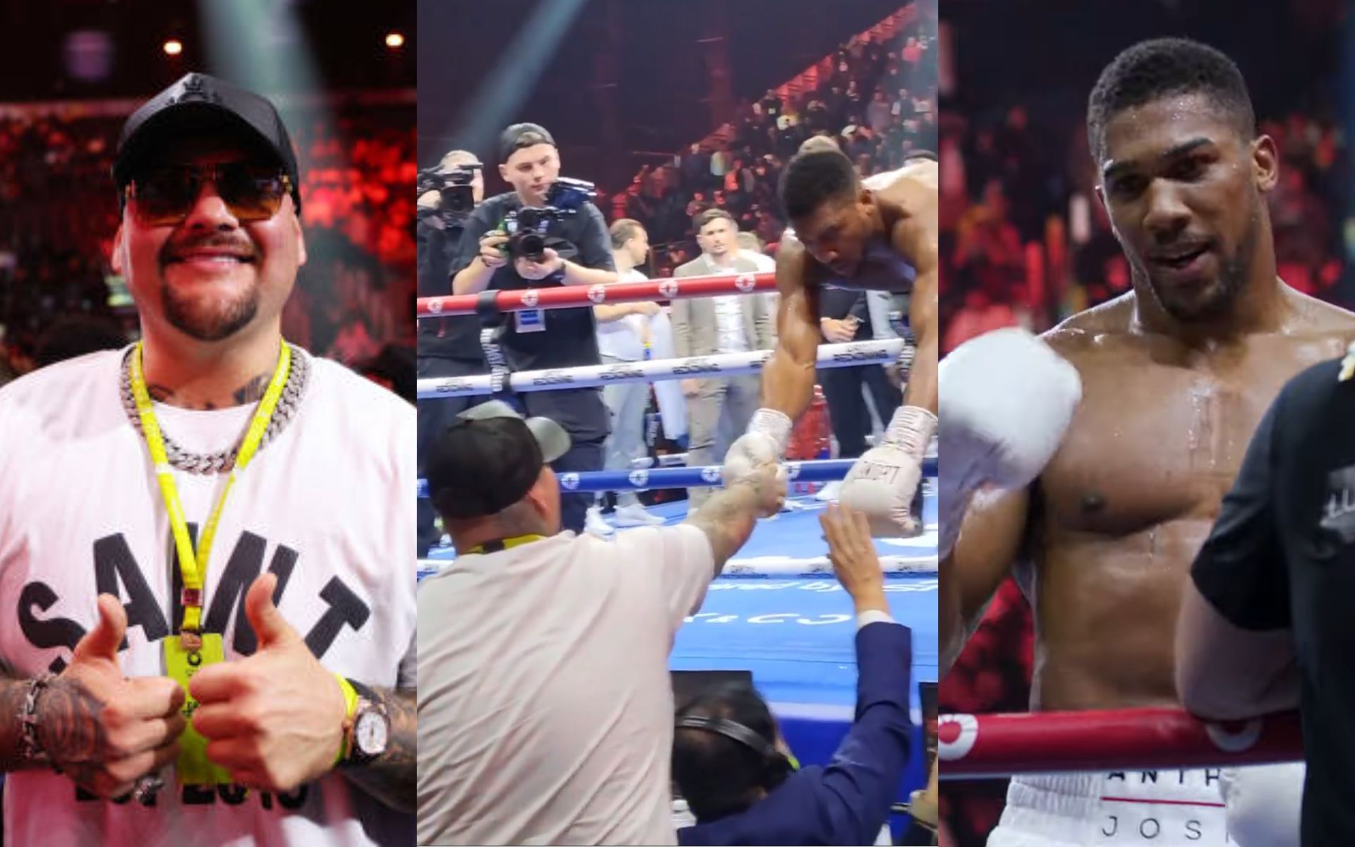 "So you know” - Anthony Joshua’s ringside message to Andy Ruiz Jr. revealed after TKO win over ...