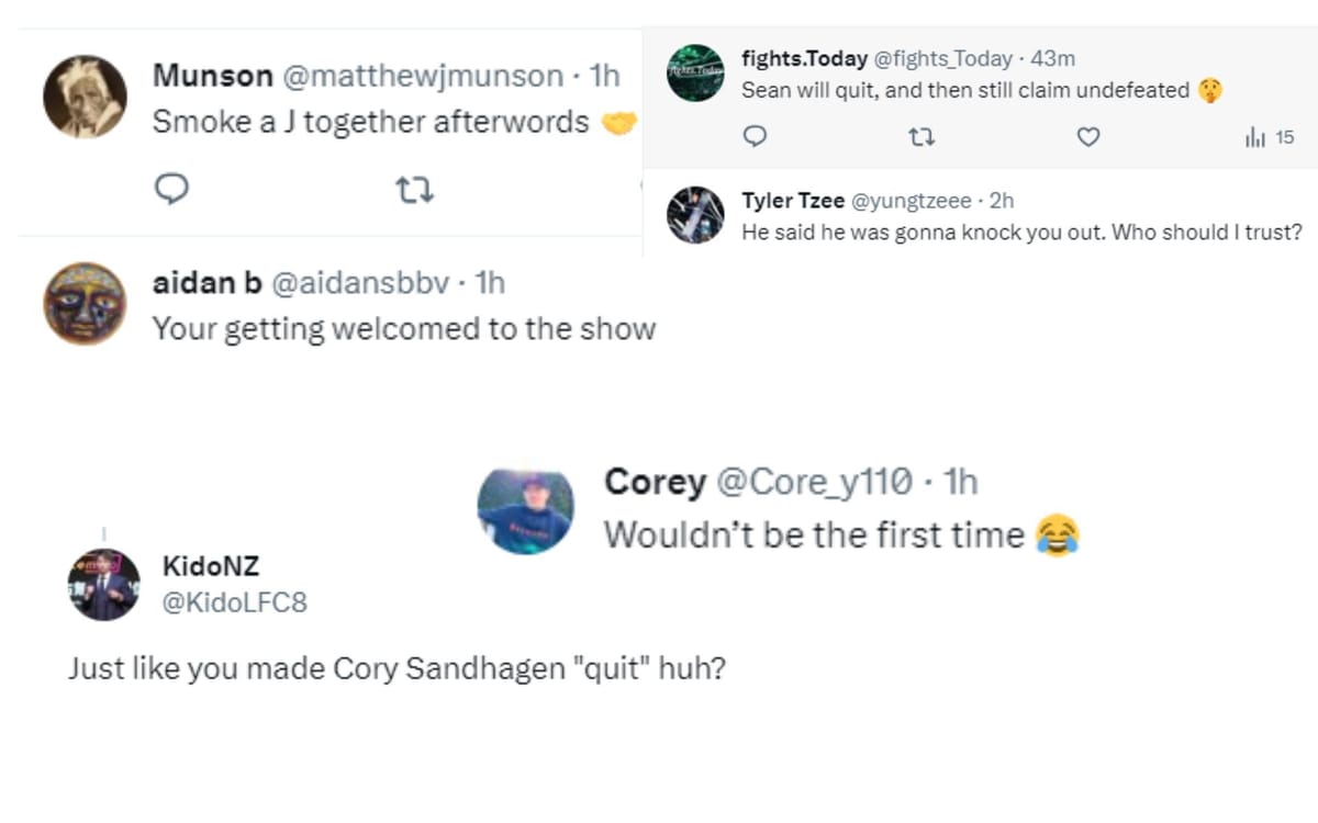 Marlon Vera: 'Like you made Cory Sandhagen "quit" huh?' - Mixed ...