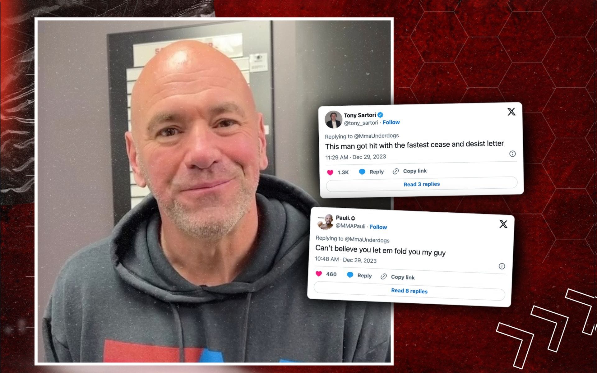 UFC 300: "They got to him" - Fans react as popular MMA X account ...