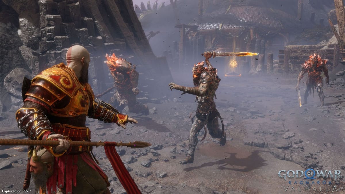 God of War Ragnarok Valhalla DLC story and ending explained